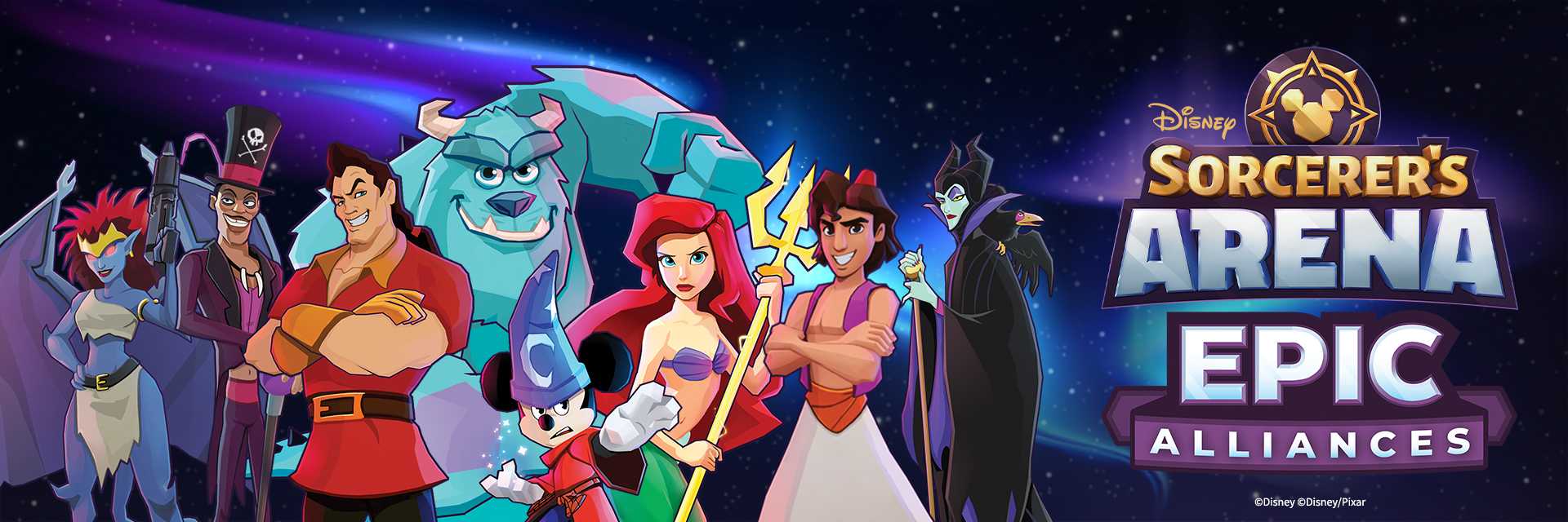 Summon the Most Powerful Forces to Battle in Disney Sorcerer’s Arena ...