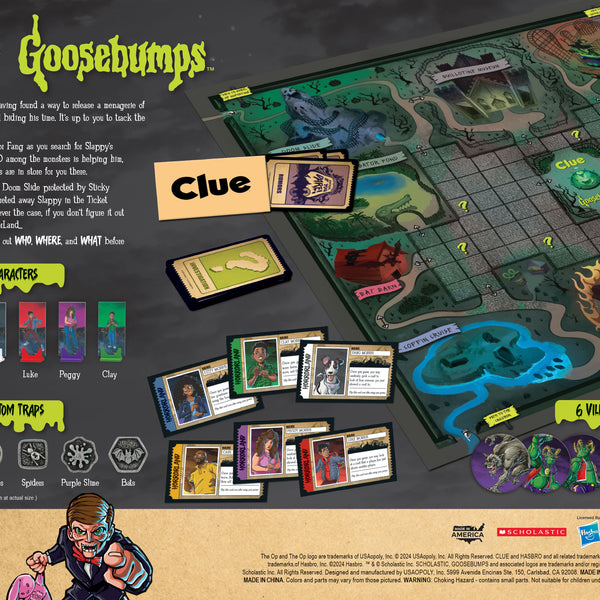 CLUE®: Goosebumps – The Op Games