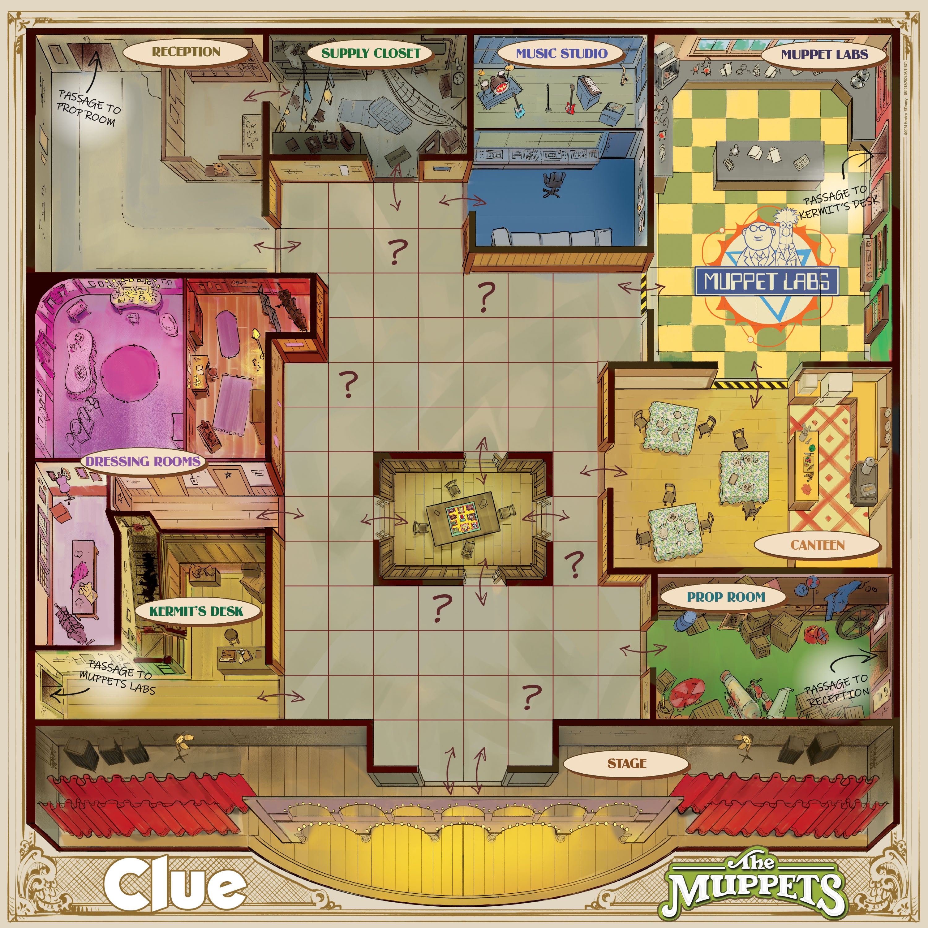 CLUE®: Muppets – The Op Games