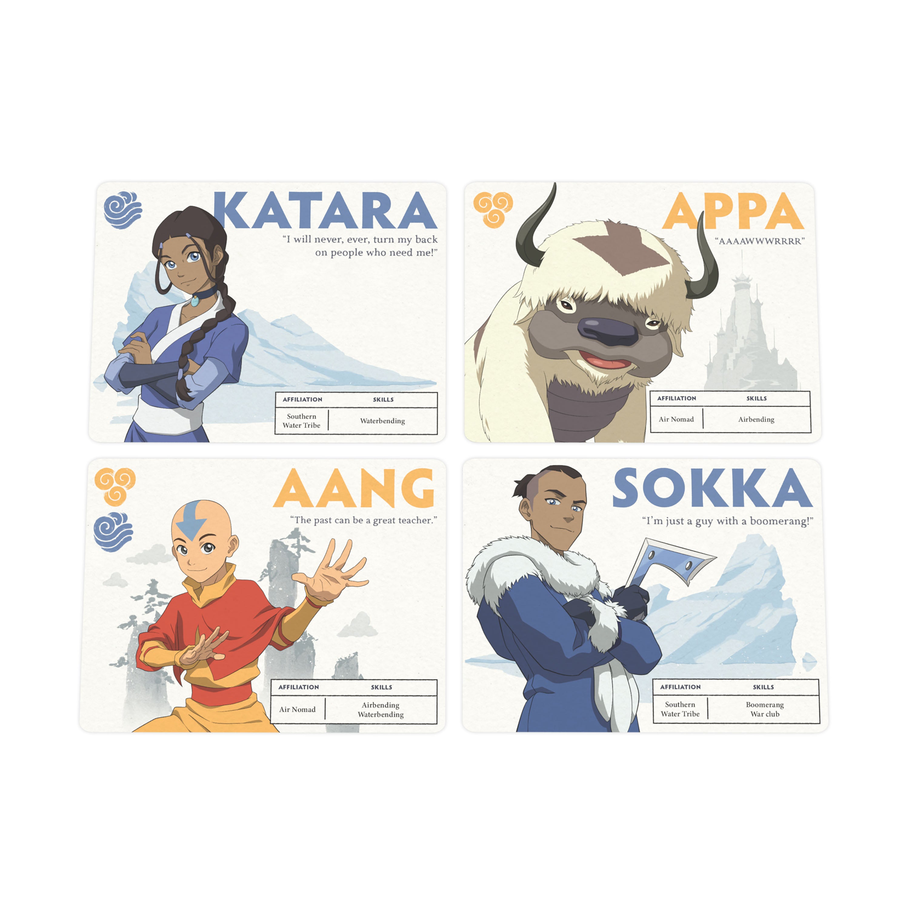 Avatar The Last Airbender: Aang's Destiny A Cooperative Deck-Building ...