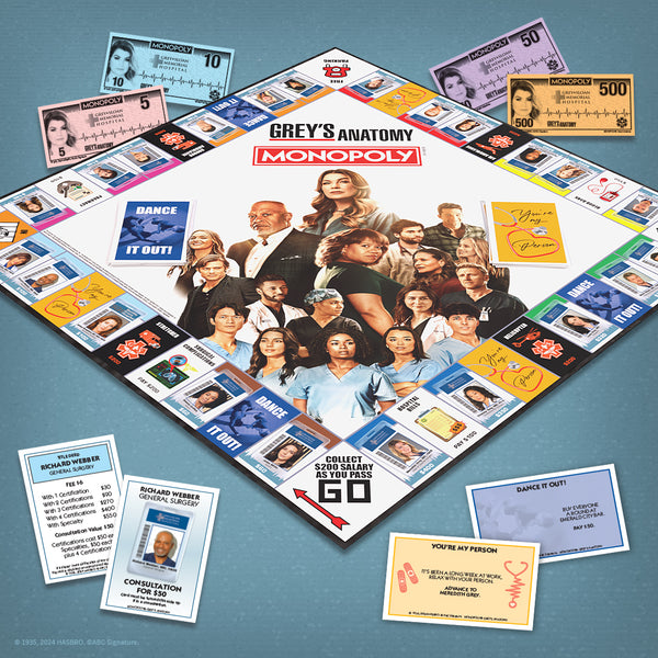 MONOPOLY®: Grey's Anatomy – The Op Games