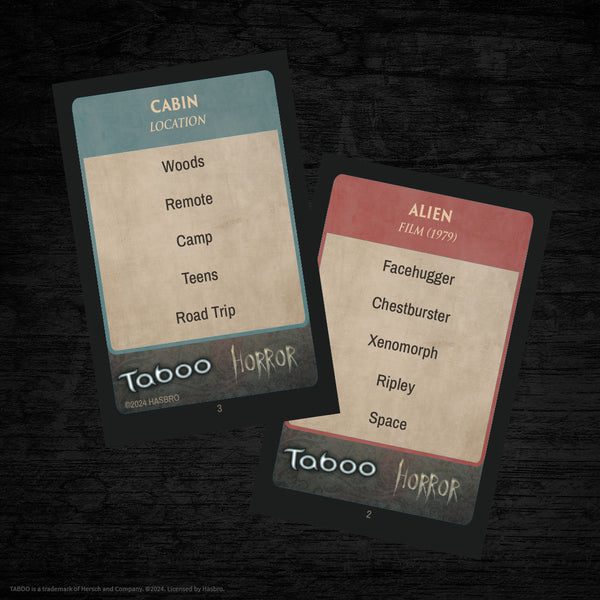 TABOO®: Horror – The Op Games