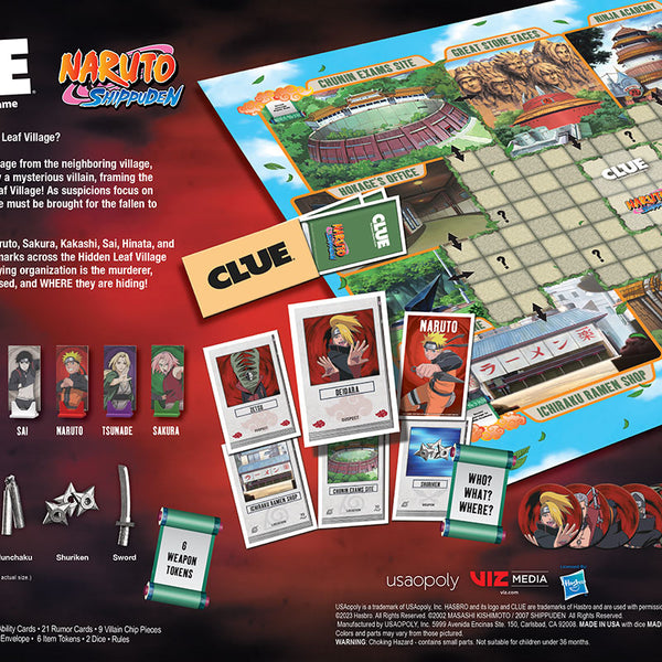 CLUE®: Naruto Shippuden – The Op Games