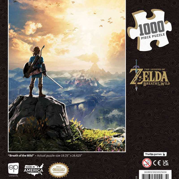 The Legend of Zelda™ "Breath of the Wild" 1000 Piece Puzzle – The Op Games